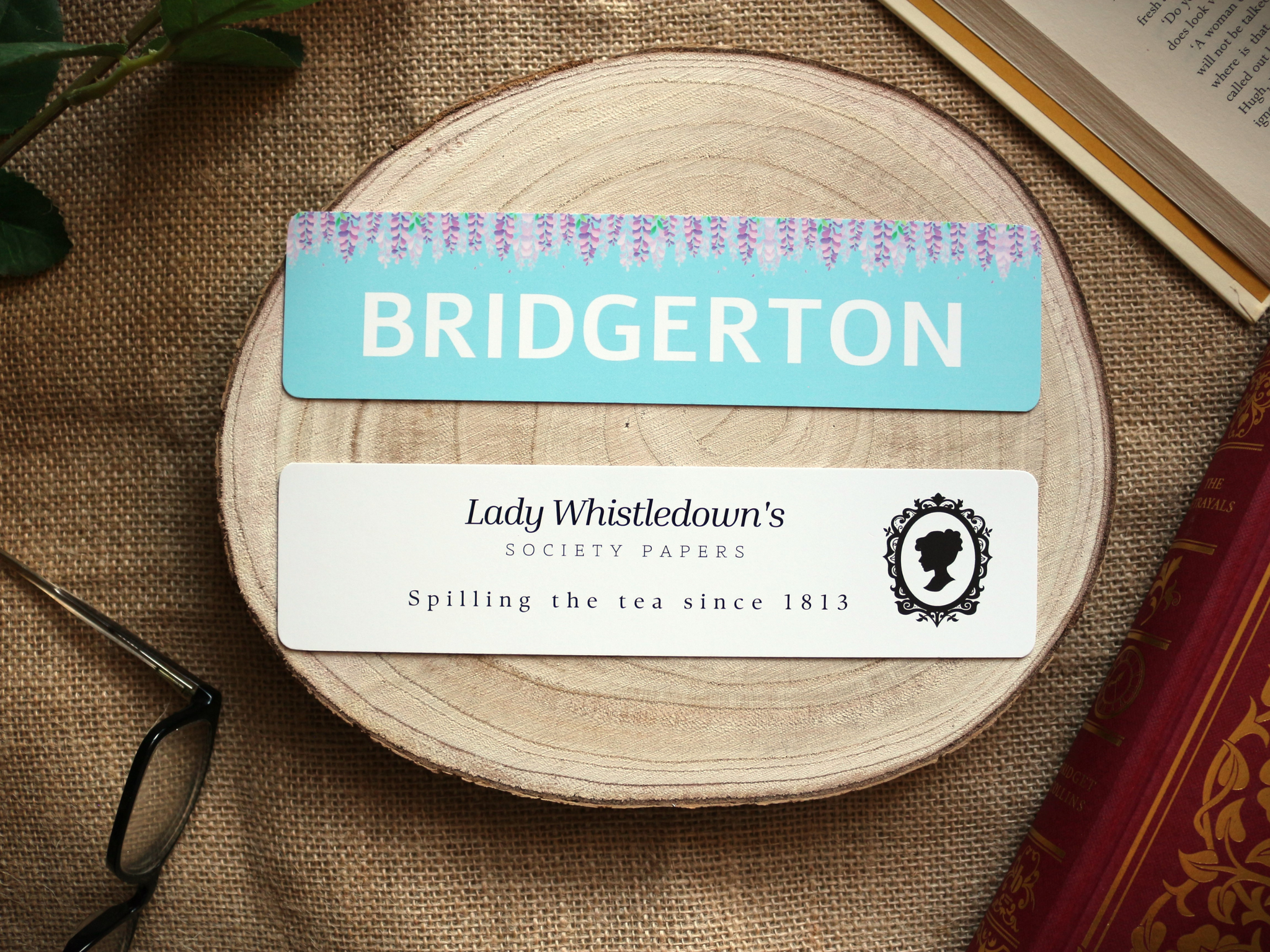 Bridgerton Inspired Bookmark Collection – EK Print and Design