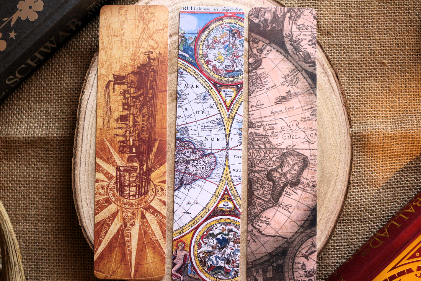 Vintage Maps Bookmark Collection – EK Print and Design